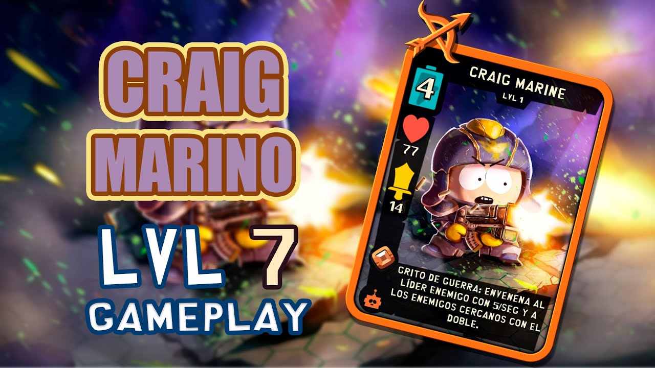 VENENO MORADO de Craig Marino al nivel 7 | Gameplay Craig Marine lvl 7 ...