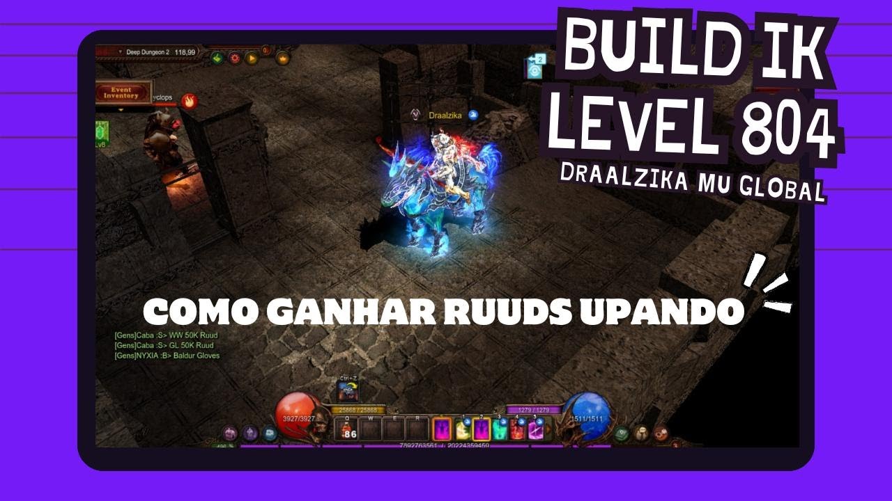 Build LVL 804 IK (Ilusion Knight) + Dicas de como ganhar Ruud ...