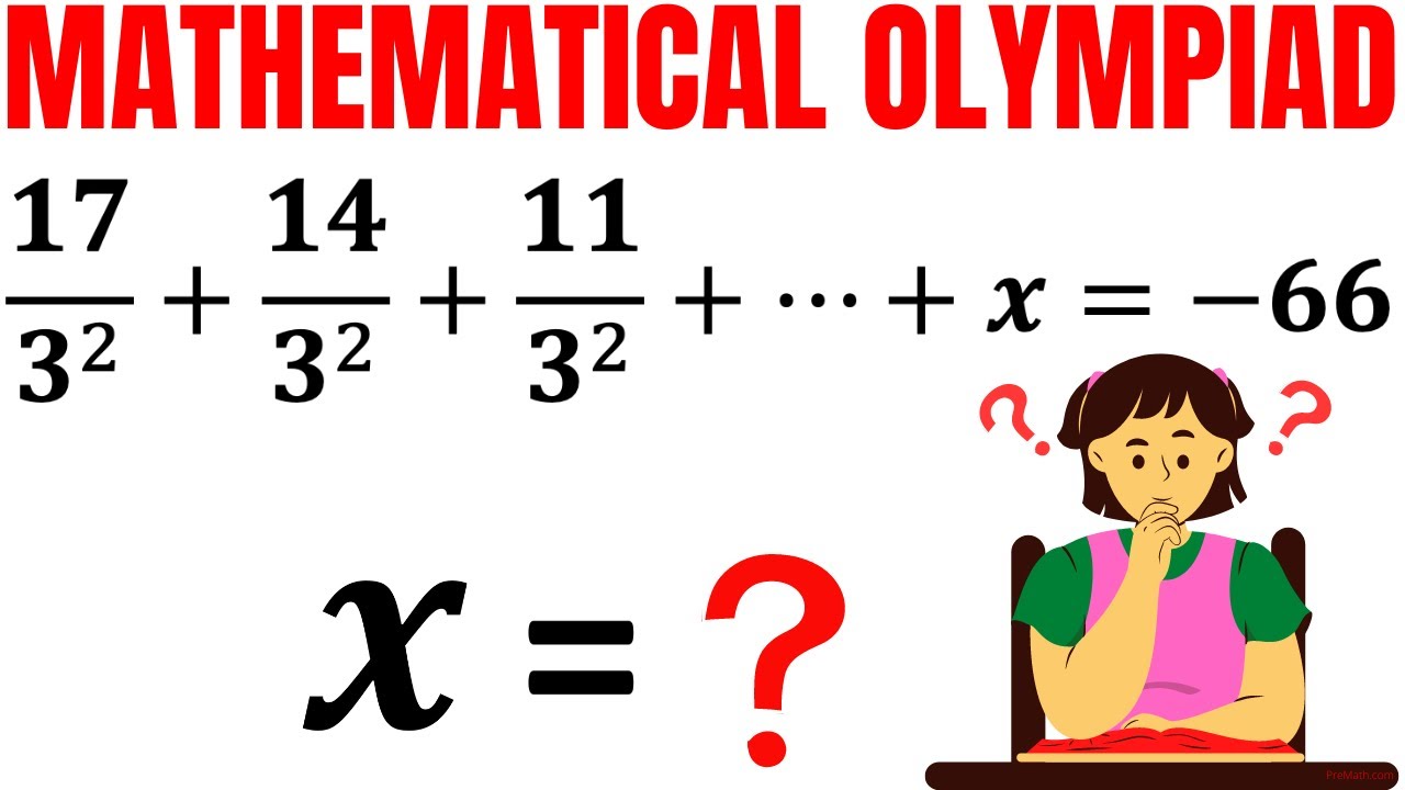 Mathematical Olympiad Solve For X In This Arithmetic Series Math