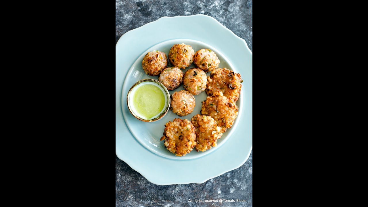 How to make Sabudhana Vada, two ways? - YouTube