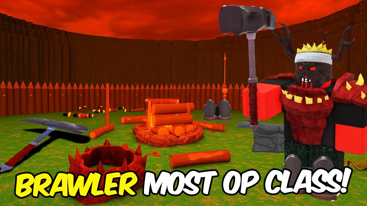 The Brawler is Most OP Class Ever in 99 Nights in the Forest! - YouTube