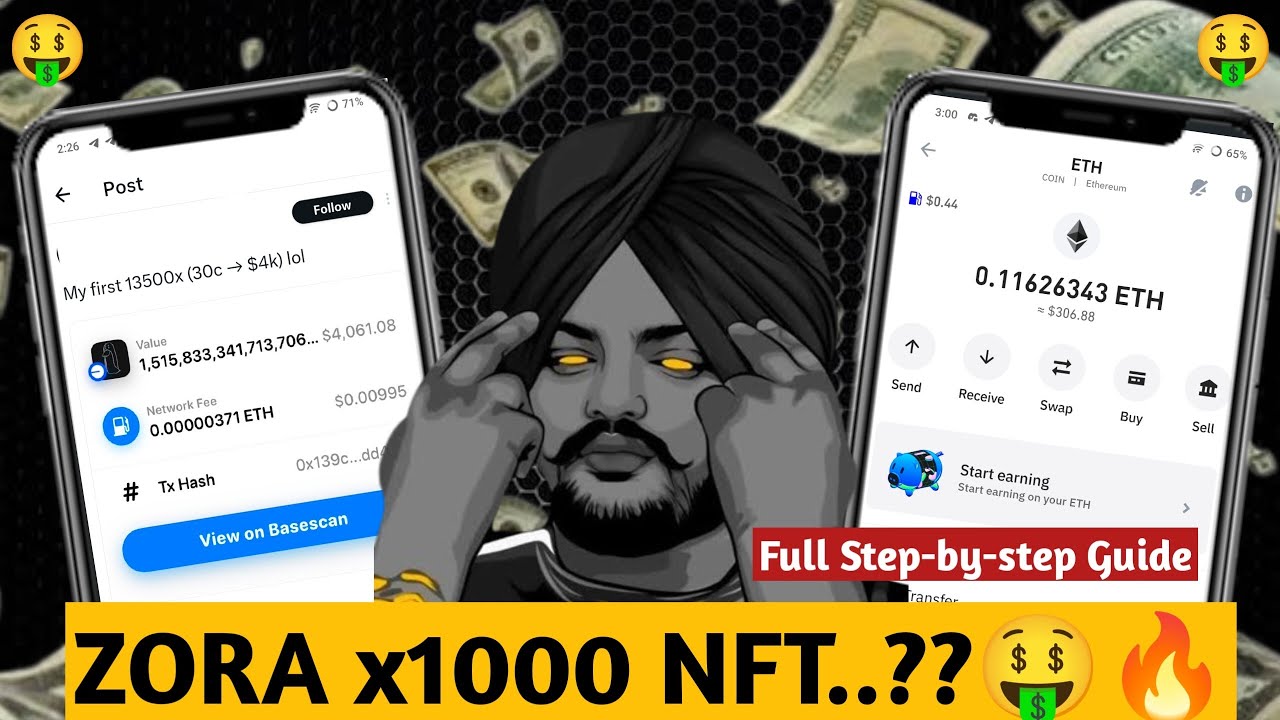 🔥 Zora Trend Catch In Early x1000 Return | • Buy - Sell - Mint - Full Zora Process 🤑 - YouTube