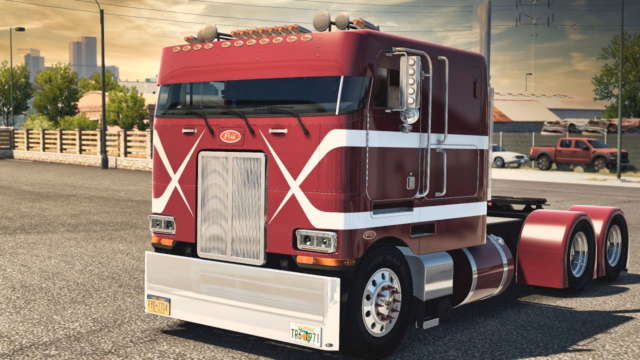 ATS| Peterbilt 362 by Ruda| ZeeMods 1000hp C16 Engine - YouTube