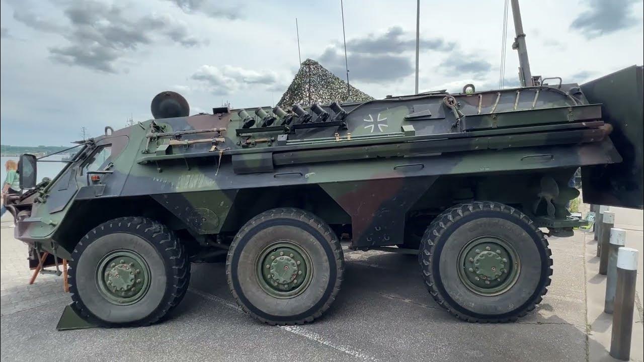 Bundeswehr Transportpanzer FUCHS (TPz Fuchs) - YouTube