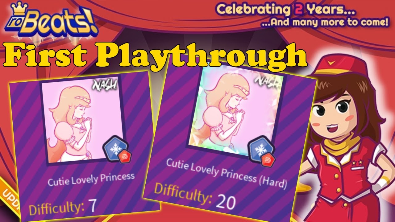 Cutie Lovely Princess (NASH) (Normal) & (Hard) | First Playthrough ...