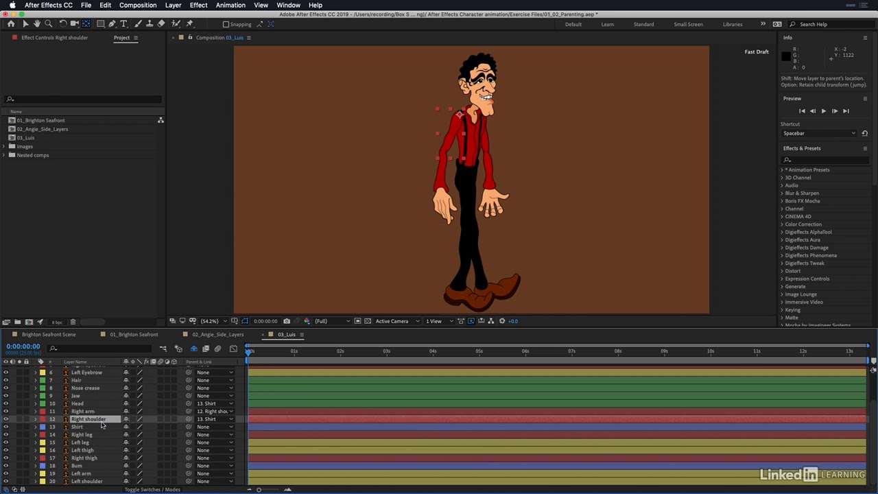 003 Link body parts with parenting - YouTube