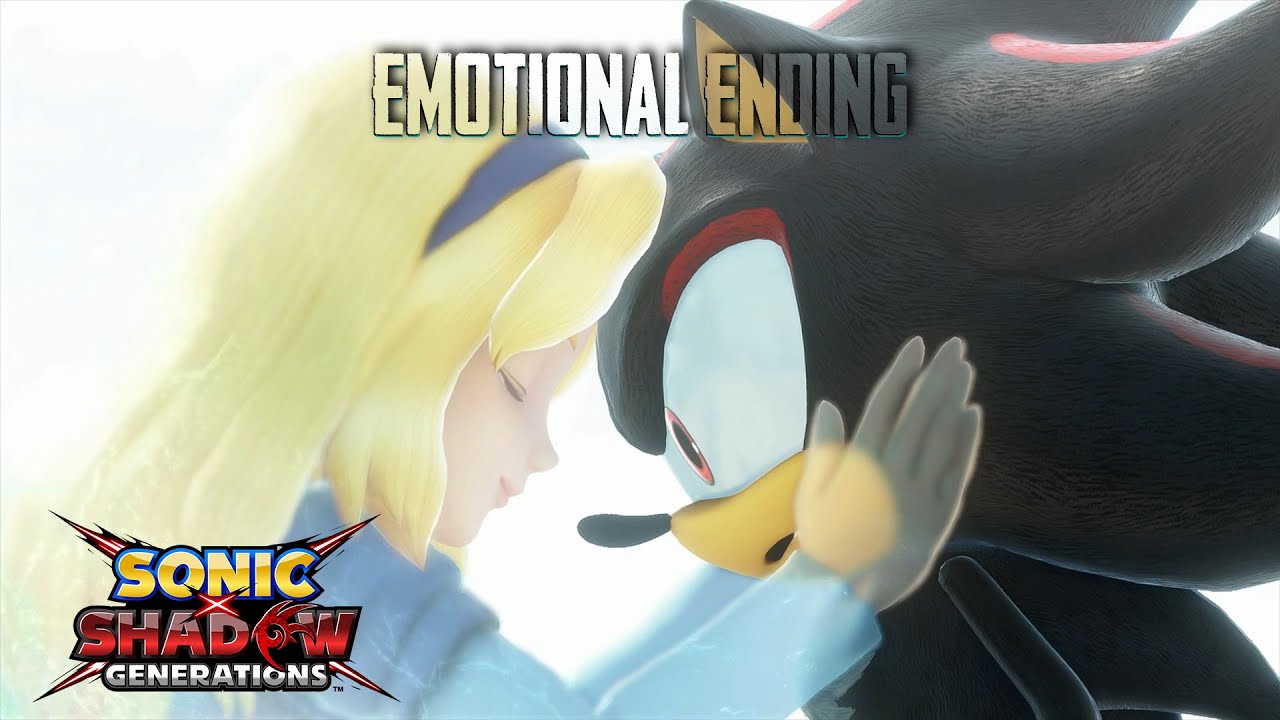 Sonic X Shadow Generation Ending Scene (Heartbreaking Scene) - YouTube