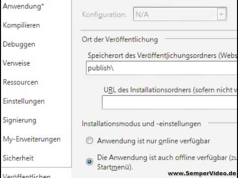 Eigene Setup-Routine (Visual Basic 2008 1-89) (Teil 1 von 2) - YouTube