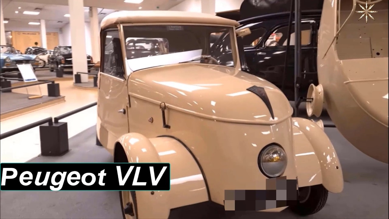 Peugeot VLV: a Rare and Historical Electric Vehicle - YouTube