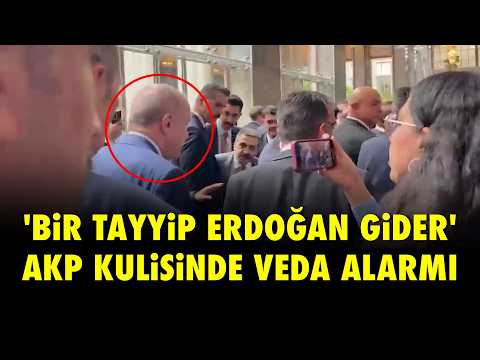 “BİR TAYYİP ERDOĞAN GİDER…”: AKP KULİSLERİNDE VEDA ALARMI