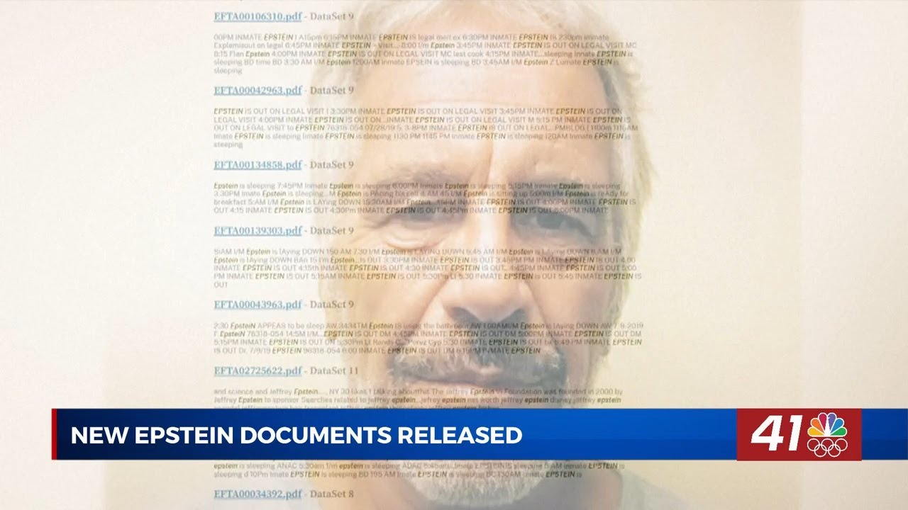 DOJ releases new Epstein files revealing draft indictment, redacted ...