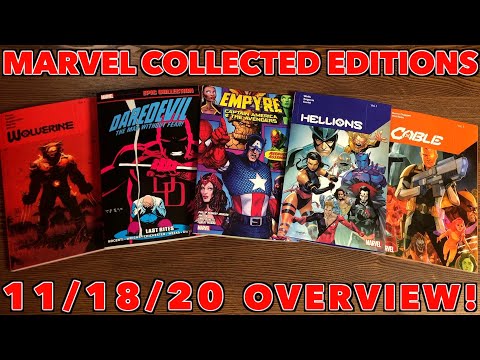 New Marvel Books 11/18/20 Overview!