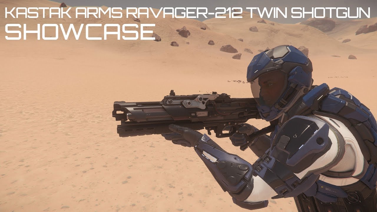 Star Citizen - Kastak Arms Ravager-212 Twin Shotgun Showcase - YouTube