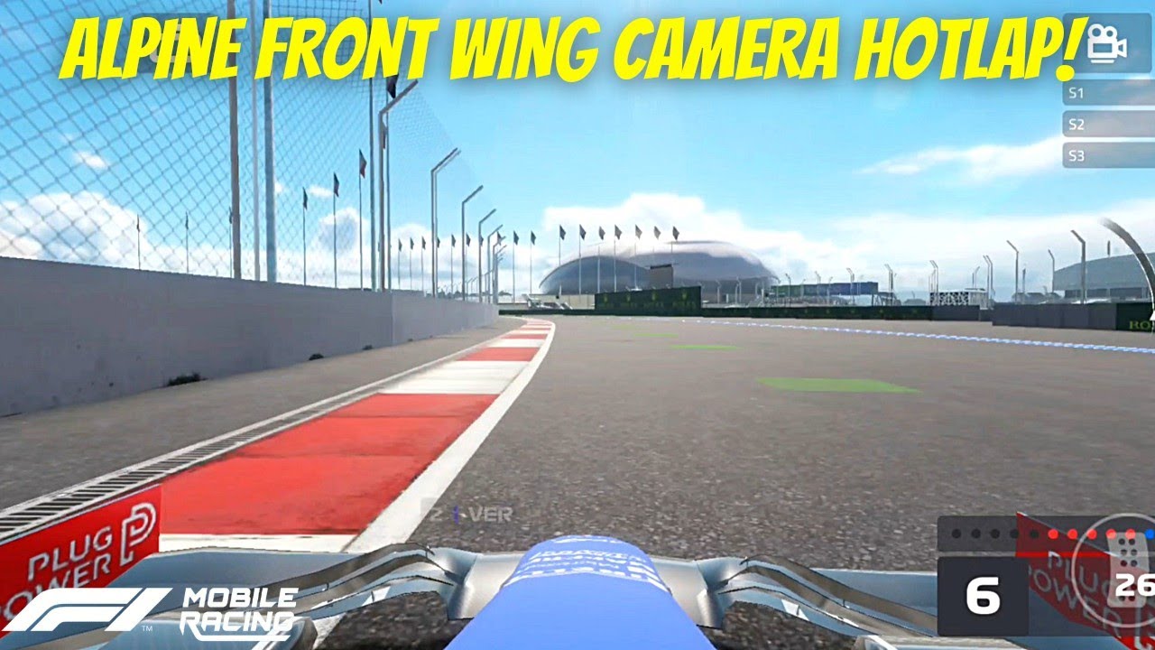 Alpine Front Wing Camera Hotlap At Russia! | F1 Mobile Racing 2021 ...