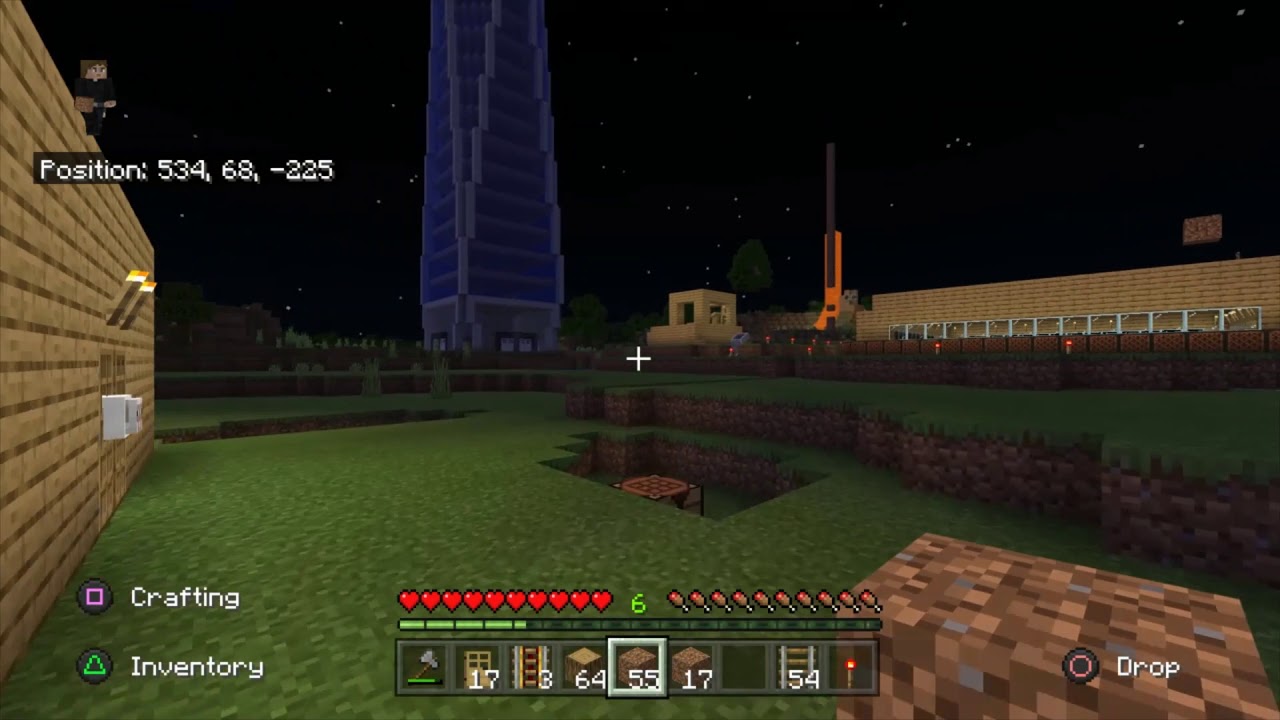 Cave Elevator- Minecraft Episode 3 - YouTube