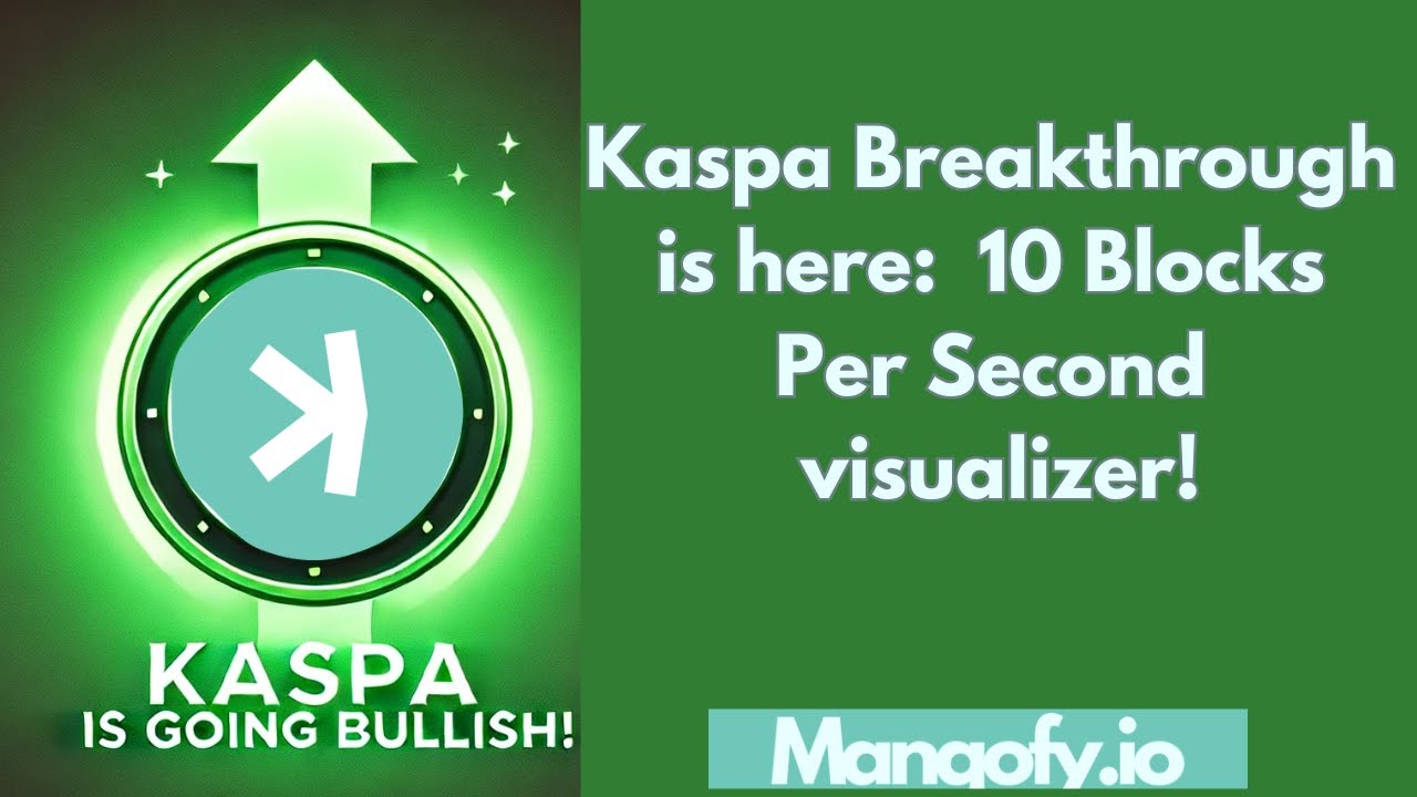Kaspa's 10 BPS Upgrade is Here: 10 Blocks Per Second is a true ...