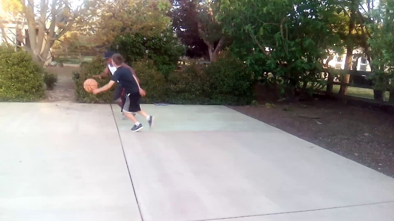 Kid fails,gets juked by kid - YouTube