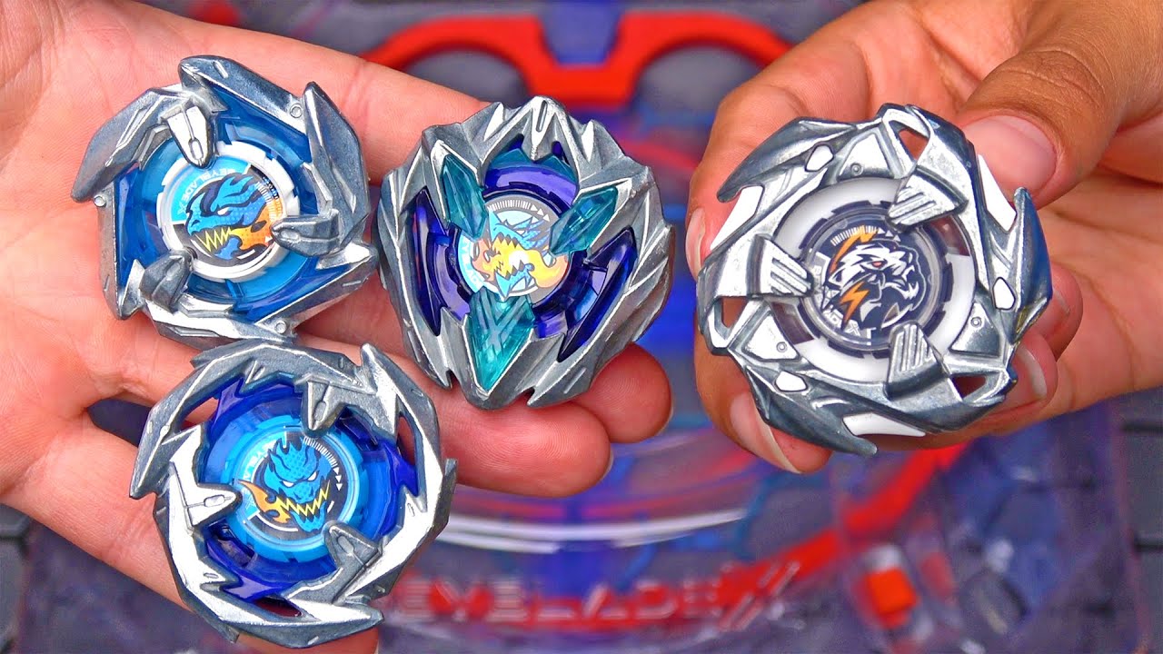 WEISS TIGER vs DRAN BUSTER, DRAN DAGGER & DRAN SWORD | Beyblade X ...