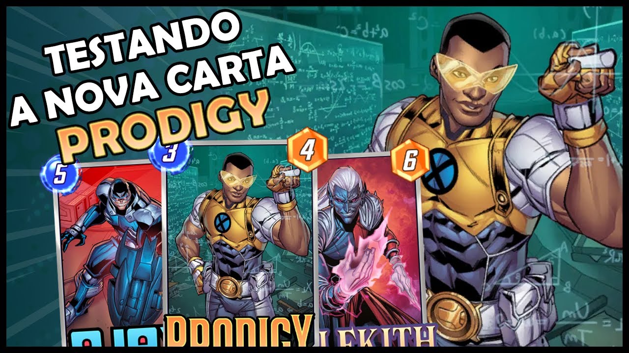 Testando a nova carta Prodigy - Marvel Snap - #MarvelSnap # ...