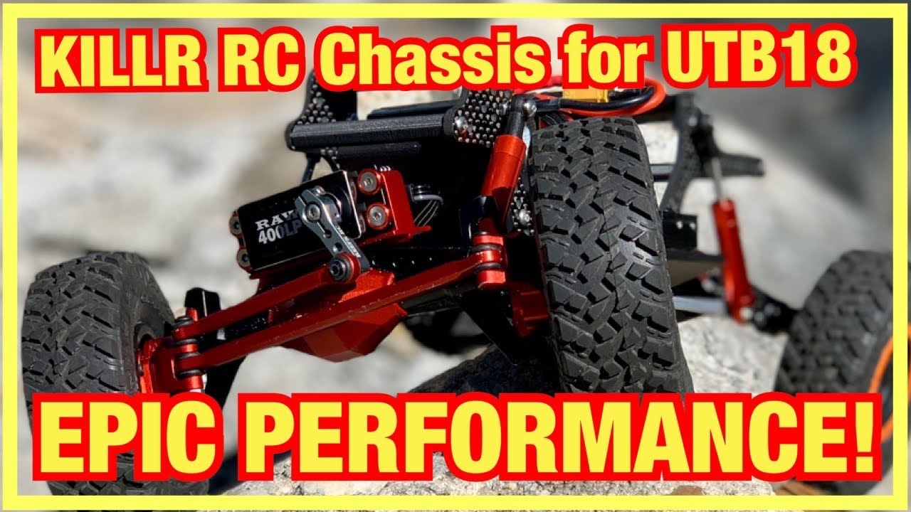 Killr RC Capra Carbon Chassis Conversion is AWESOME!! - YouTube