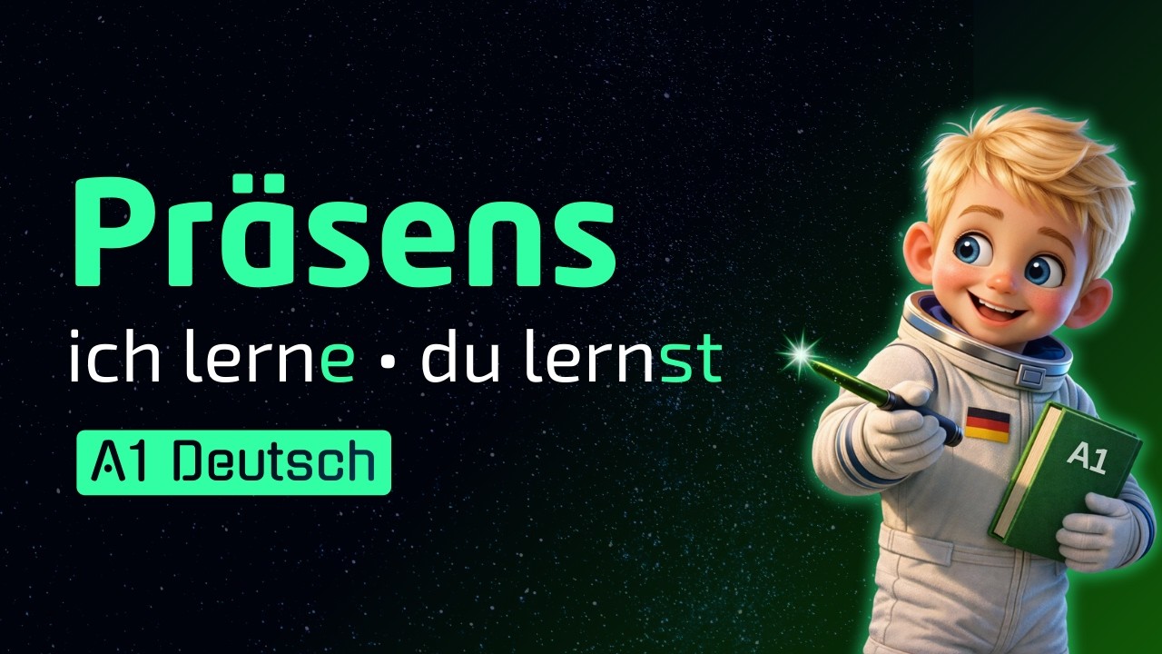 German Present Tense (Präsens) • A1 Regular & Irregular Verb ...