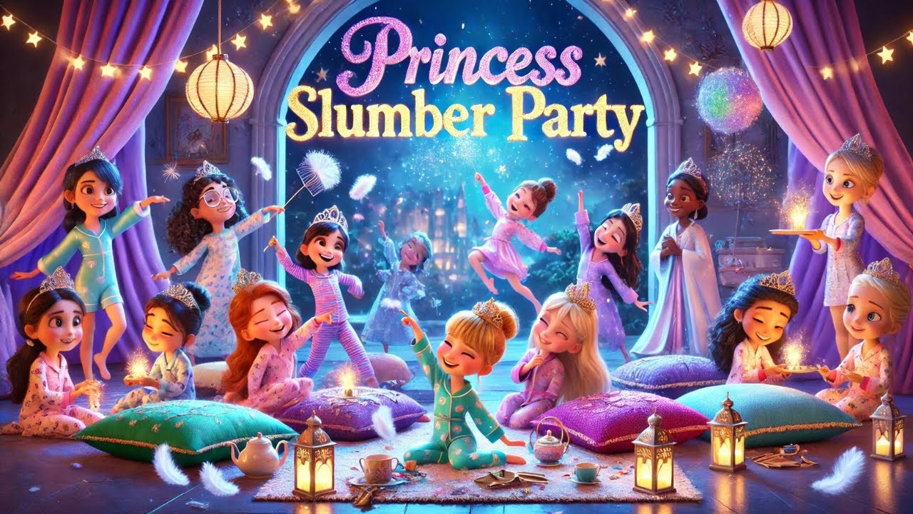 Princess Slumber Party - YouTube