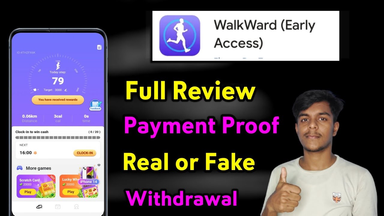 Walk Ward App Real or Fake - Walk Ward App Payment Proof - Walk Ward App Withdrawal - Walk Ward ...