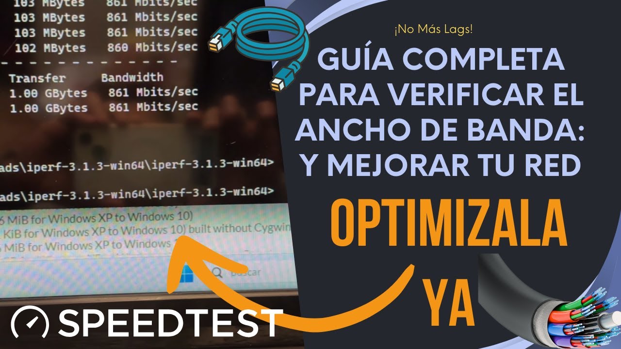 Como medir el ancho de banda y verificar que tu red este en Excelentes ...