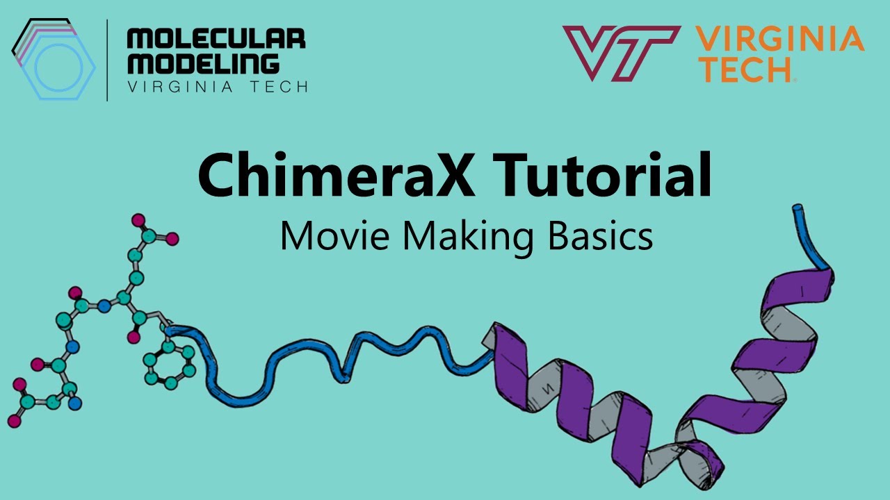 ChimeraX Tutorial: Movie Making Basics | Brown Lab - YouTube