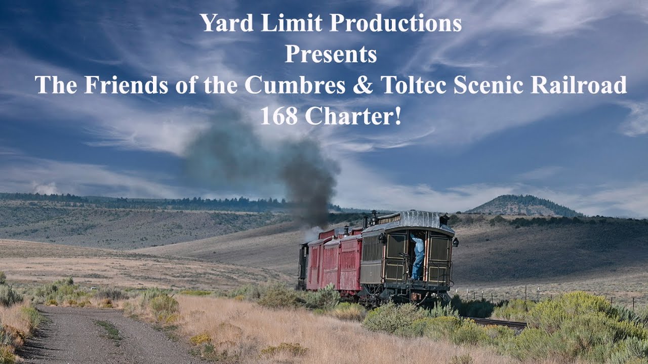 D&RG 168 Leads the Friends of the C&T Charter! - YouTube