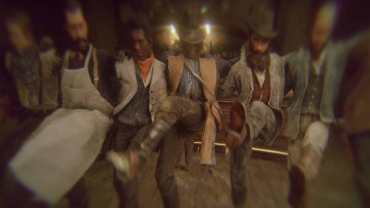 ARTHUR & LENNYYYY.... dance🤣 - Red Dead Redemption 2 - RDS - YouTube