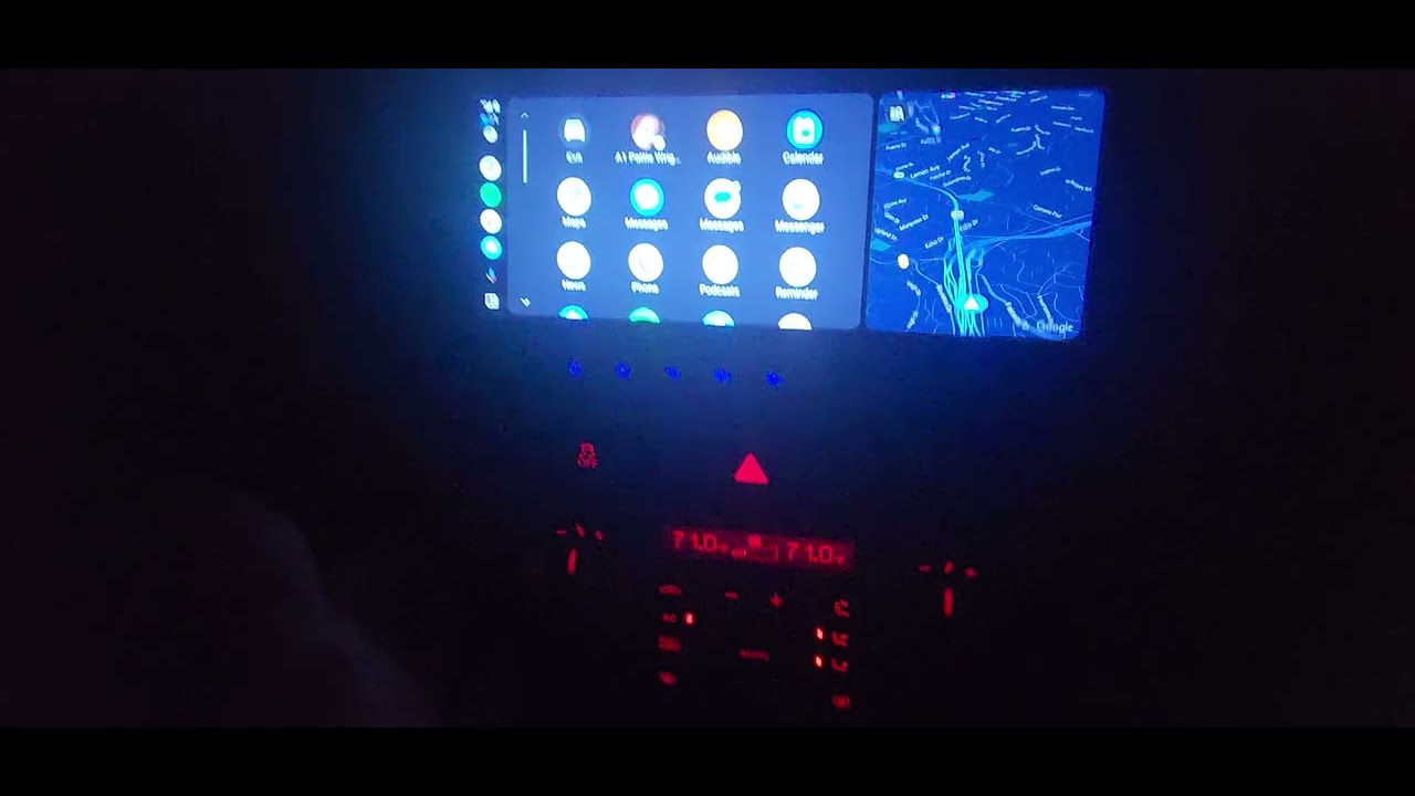 XTRONS Android Auto in action on the road in our Audi A3 - YouTube