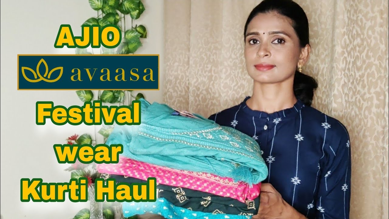 Ajio AVAASA Festival Wear Kurti Haul In Tamil Kavitha Mohanraja YouTube ajio-avaasa-festival-wear-kurti-haul-in-tamil-kavitha-mohanraja-youtube