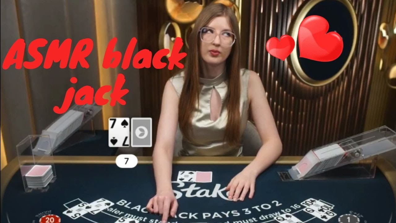 Dealer ASMR - Blackjack with relaxing voice to sleep - YouTube