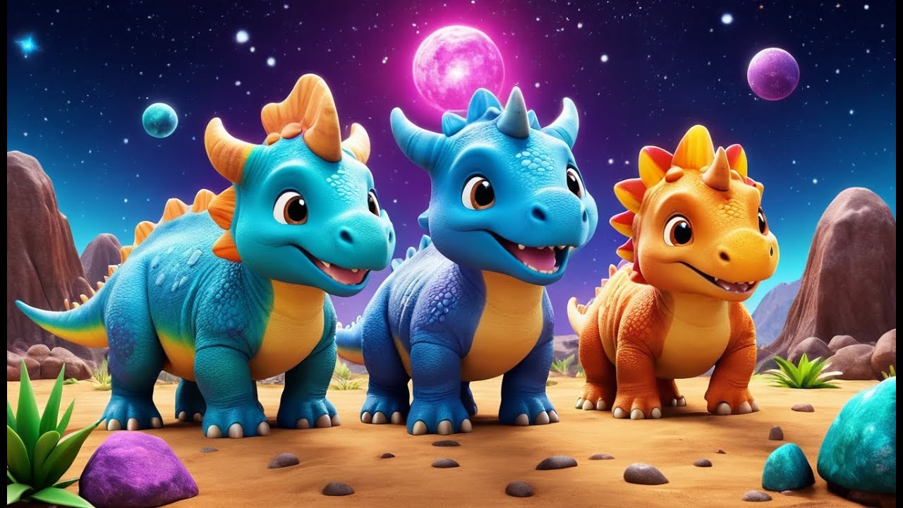 Learn to Count with Dinosaurs – Galaxy Wonder Trip | Fun Dinosaur ...
