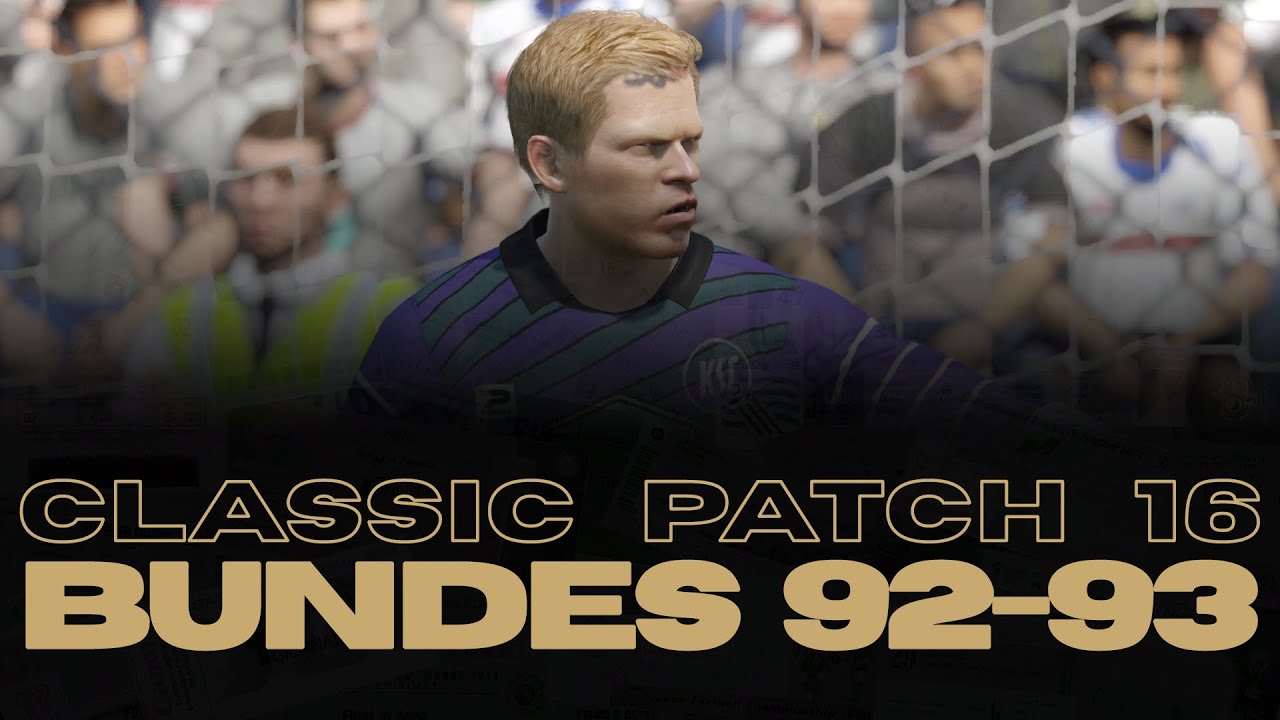 CLASSIC PATCH 16 | Complete Bundesliga 1992-93 is coming! - YouTube
