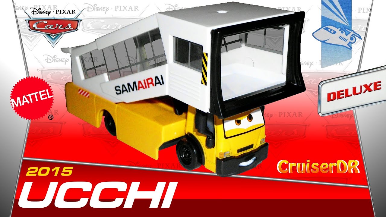 Disney Cars Ucchi 2015 DELUXE DIECAST 1:55 scale Mattel - YouTube