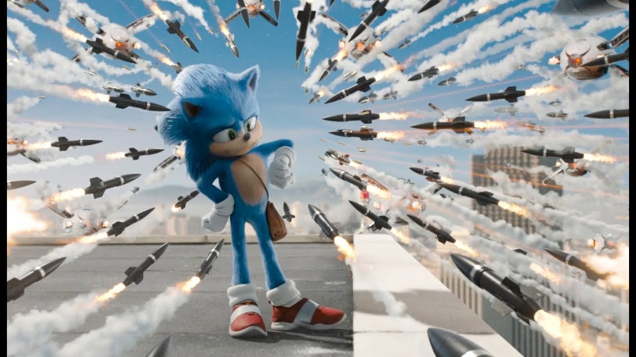 Sonic The Hedgehog (2020) - Fighting Scenes - YouTube