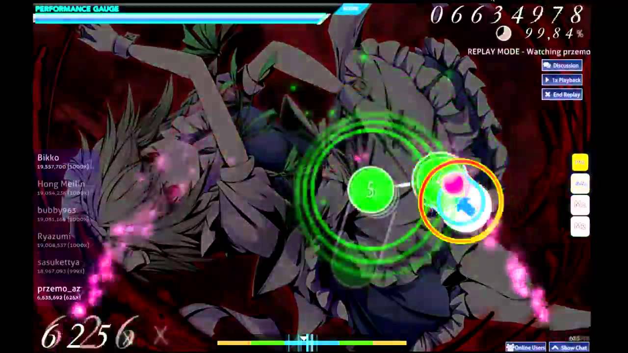 #2 Osu! - Touhou (ALiCE's EMOTiON) - Luna [Lunatic] - YouTube