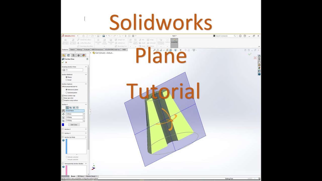 Solidworks Tutorial 06 ( Plane Insert ) - YouTube