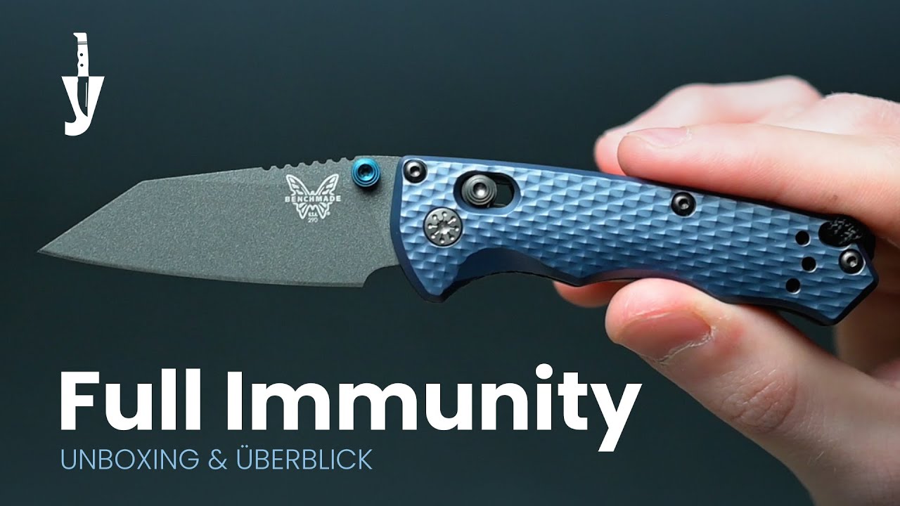 Benchmade Full Immunity - Unboxing & Überblick | Knyfe - YouTube
