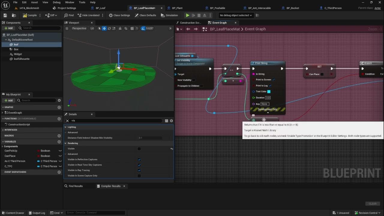 Simple Mechanics in Unreal engine Backyard Level - YouTube