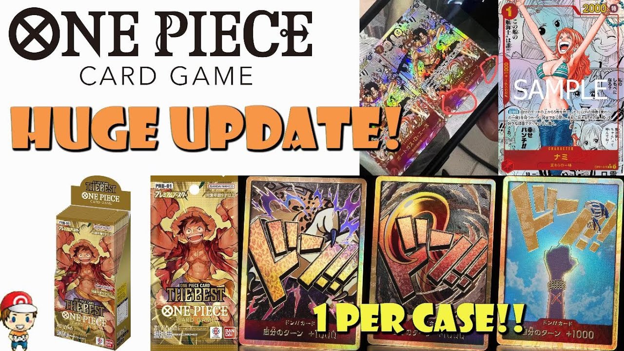HUGE PRB-01 Updte! Manga Rares Might NOT be Back!? 1 Gold DON!! Per ...