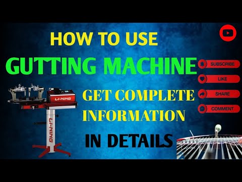 How to use gutting machine get complete informationin details#sports# ...