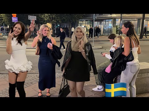Stockholm After Midnight 🇸🇪 Swedish Girls & Wild City Vibes