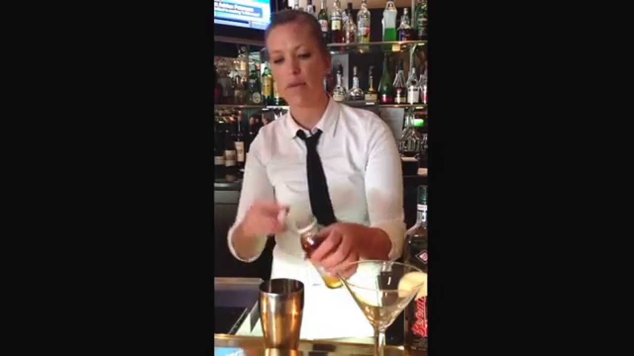 How To Make An Apple Bomb Martini - YouTube