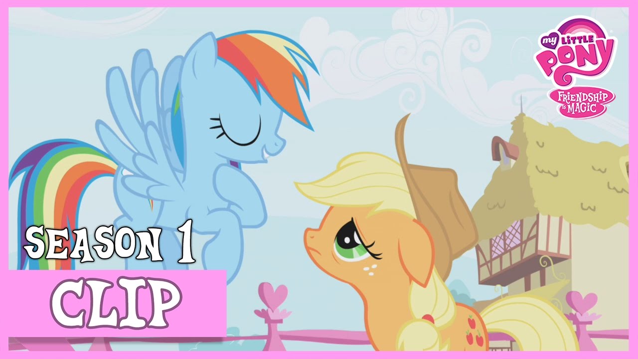 Flying Tricks with Applejack (Applebuck Season) | MLP: FiM [HD] - YouTube