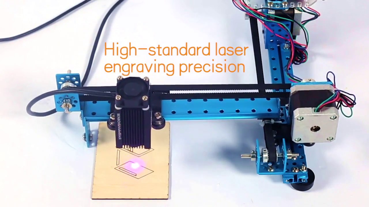 Openlab Selected Mini XY Laser Engraver - YouTube
