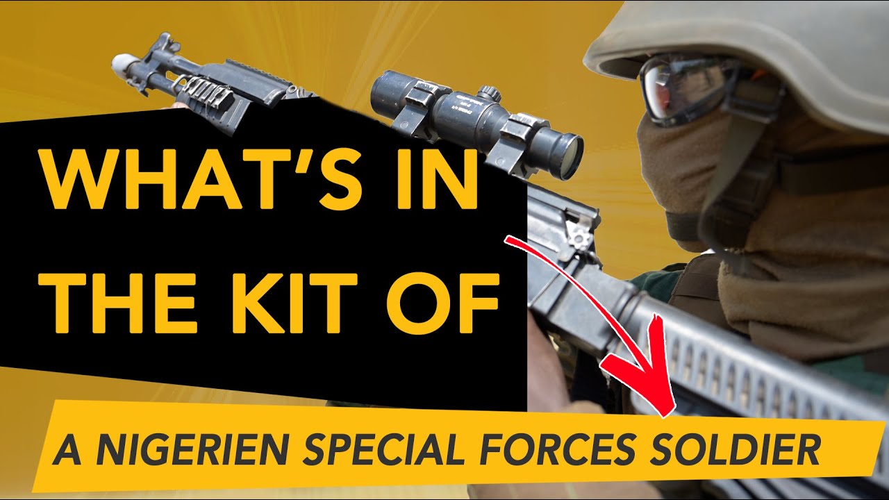 What’s in the kit of a 🇳🇪Nigerien Special Operations Force Soldier ...