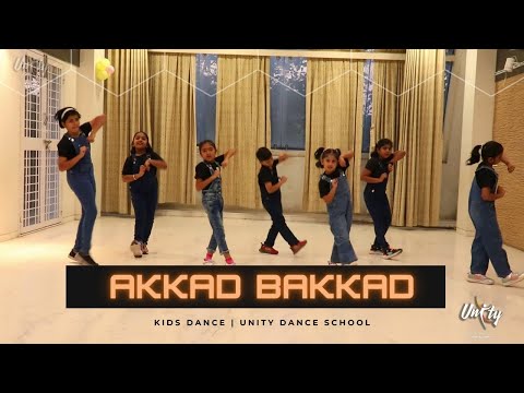 Akkad Bakkad kids Dance | Dance Choreography | Dance Cover By Kids |Unity Dance School |Anas Sir